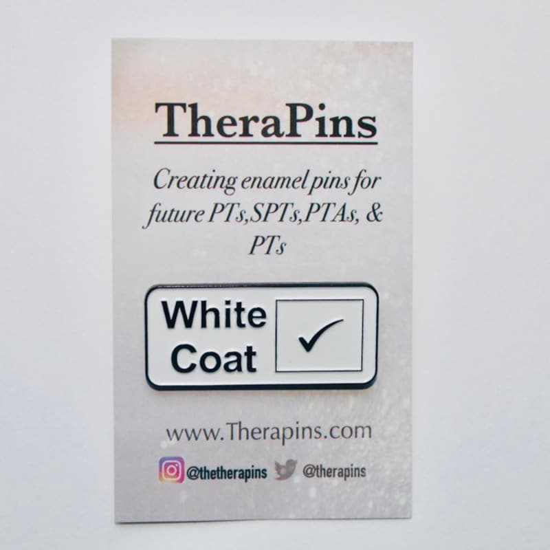 White Coat Pins - Etsy