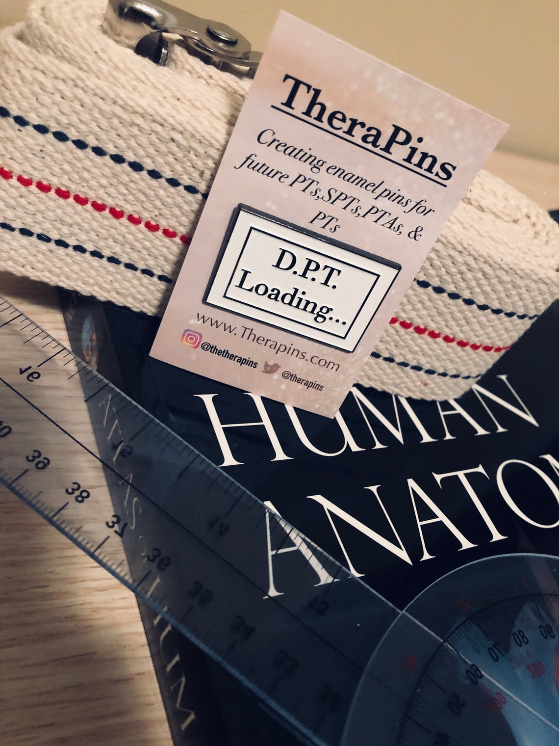 Doctor of Physical Therapy Enamel Pin - Etsy