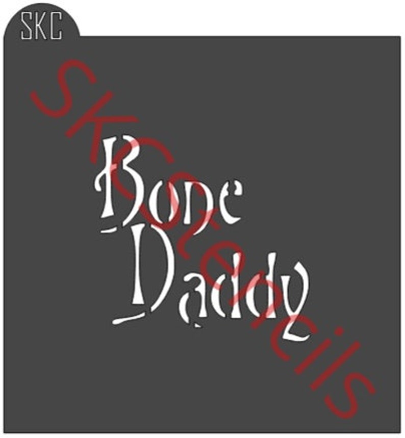 Bone Daddy Stencil SVG - Etsy