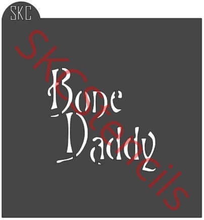 Bone Daddy Stencil SVG - Etsy