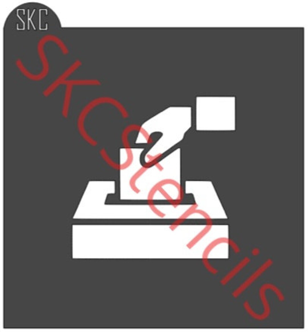Ballot Box Stencil SVG - Etsy