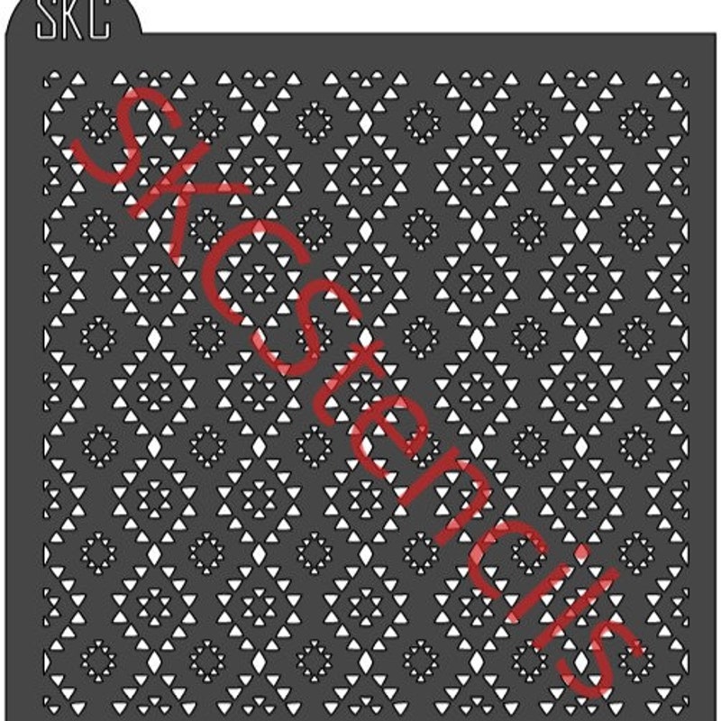 Southwestern Stencil - Etsy