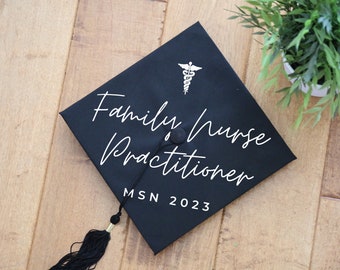 Customized Pediatric Nurse Graduation Cap Decal Graduation Cap Iron On ...