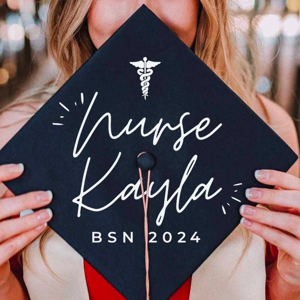 Nursing Graduation Cap - Etsy