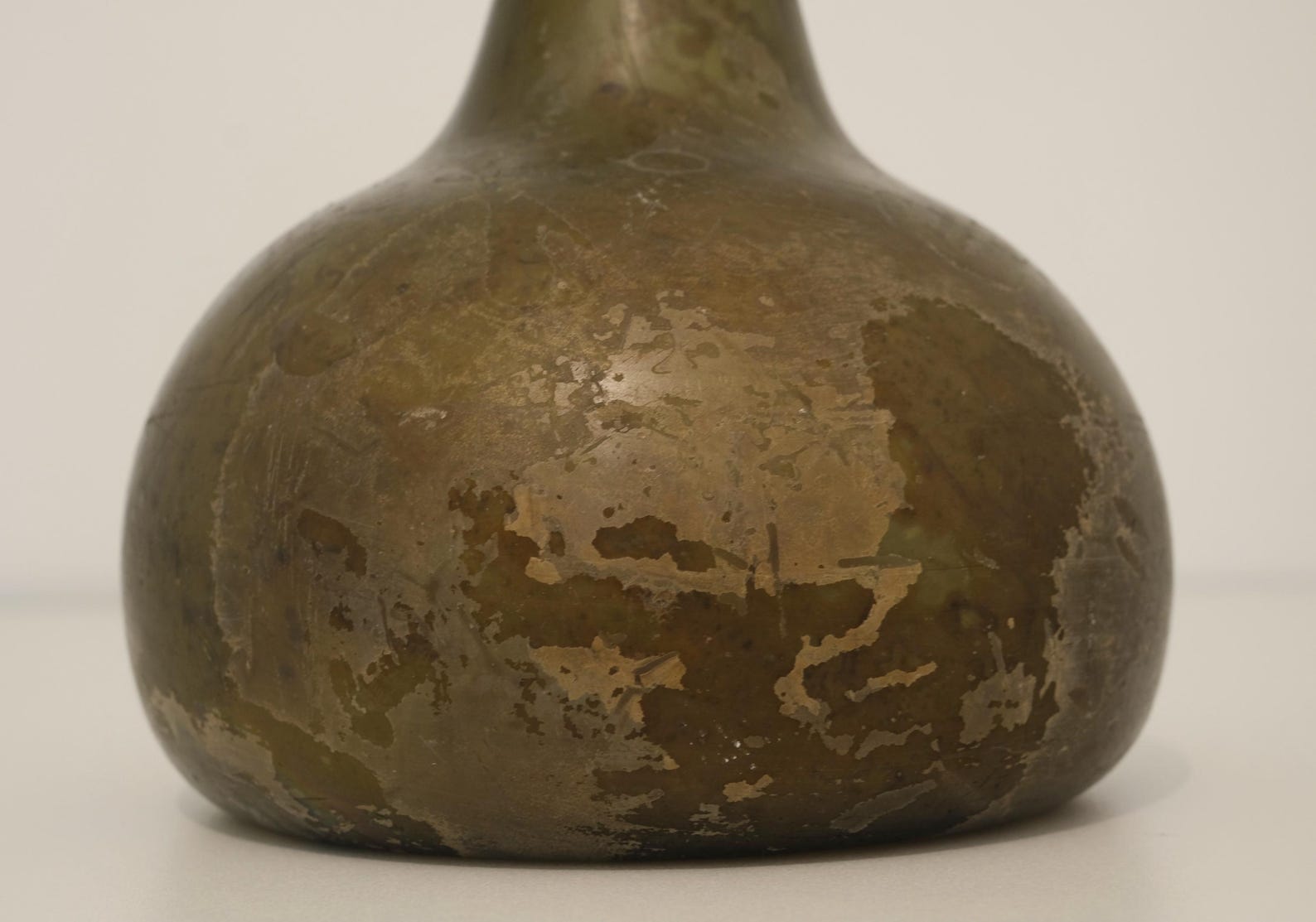 Green Glass Globe Bottle From the 18th Century - Etsy
