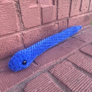 Custom Handmade Snake Stuffed Animal Reptile Cute Plushie Unusual ...