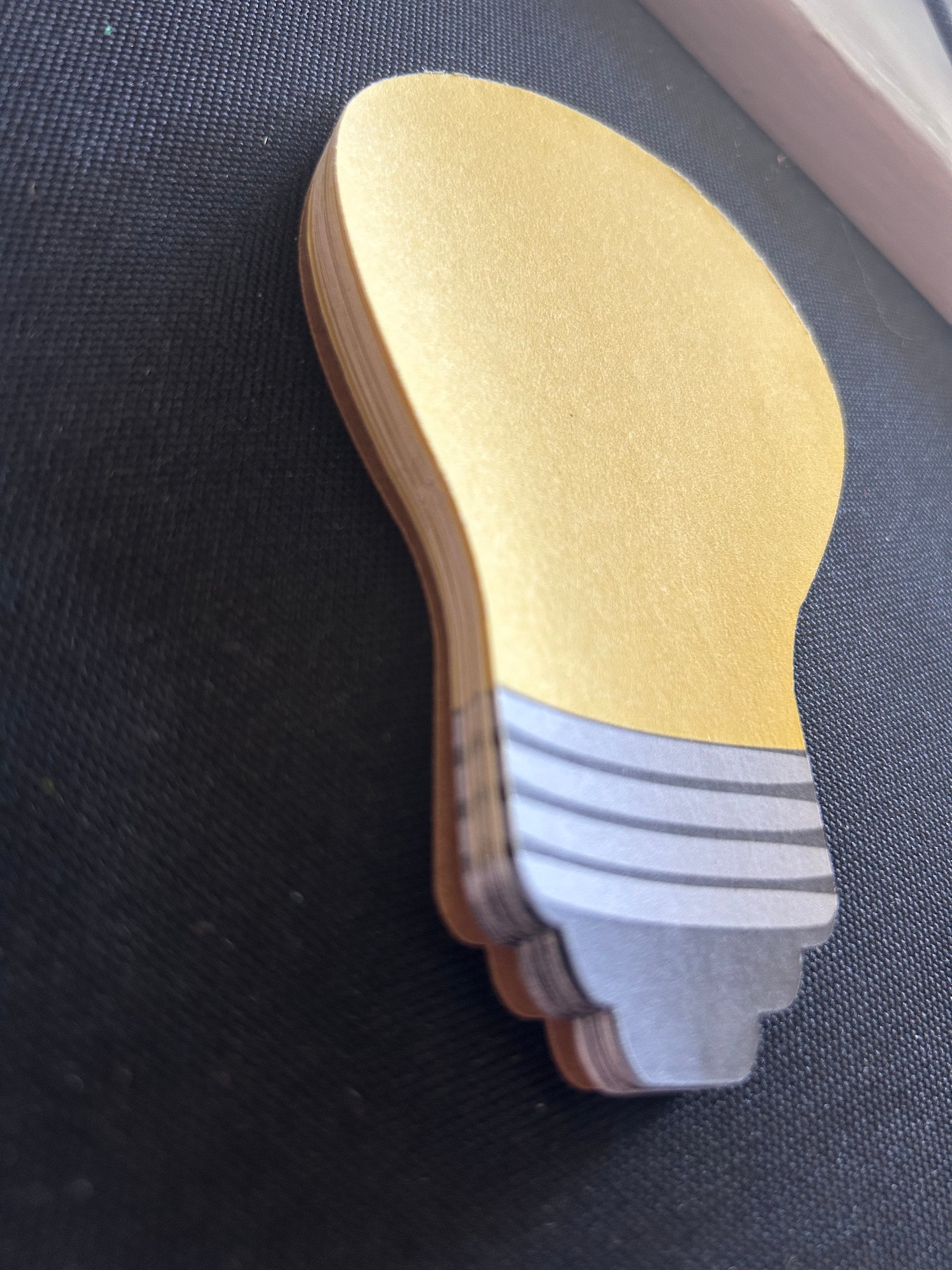 Bright Idea Lightbulb Notepad Memo Pad - Etsy