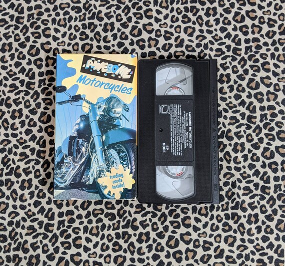 VHS Awesome Motorcycles 1994 Simitar Entertainment // J. | Etsy