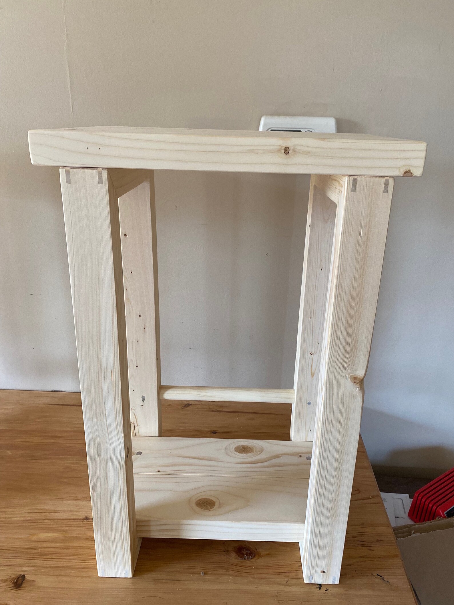 Small Modern Rustic End Table/side Table/nightstand- Set of Two ...