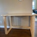Modern Rustic Desk Natural Pine - Etsy