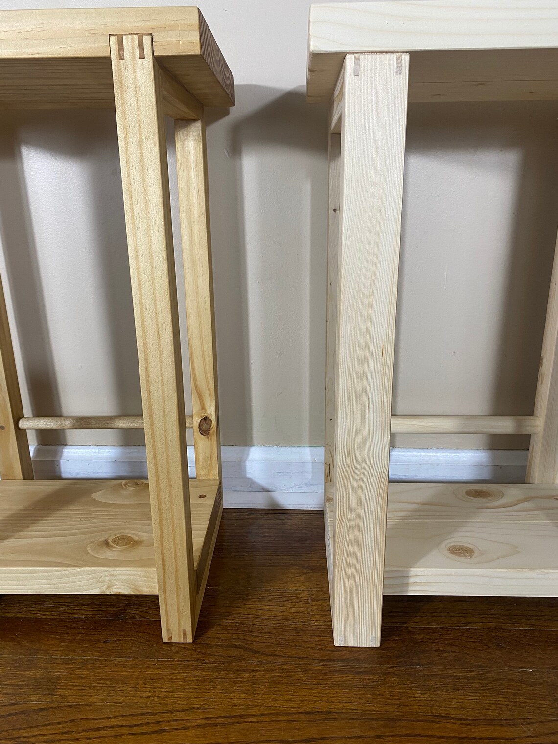 Small Modern Rustic End Table/side Table/nightstand - Etsy