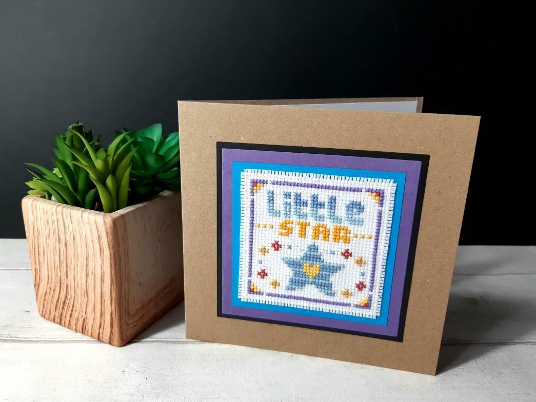 Nueva tarjeta bebé Estrellita Eres una estrella Bien hecho - Etsy España