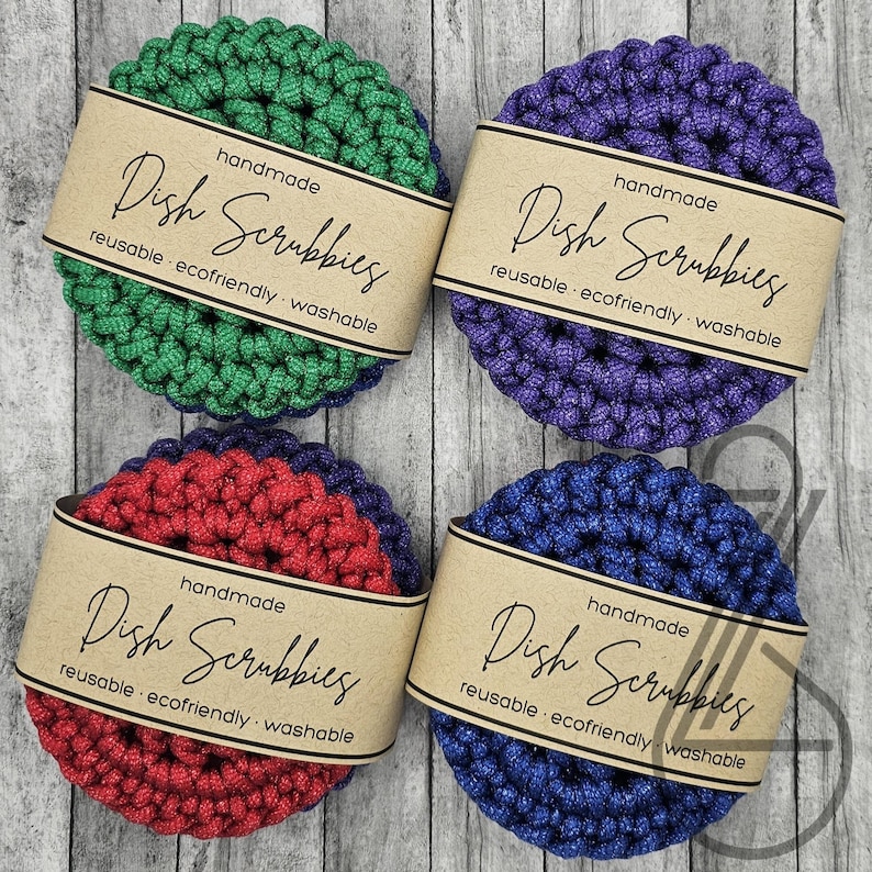 Crochet Dish Scrubbies - Etsy