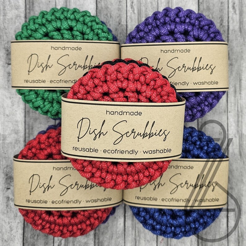 Crochet Dish Scrubbies - Etsy