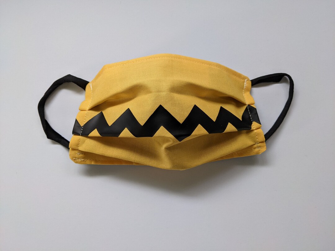 Charlie Brown Peanuts Cotton Adult Face Mask - Etsy