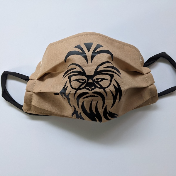 Chewbacca Face Mask - Etsy