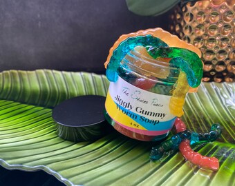 Gummy Worm Soap Gift Set Candy Soap Gummi Worm Soap Kids - Etsy