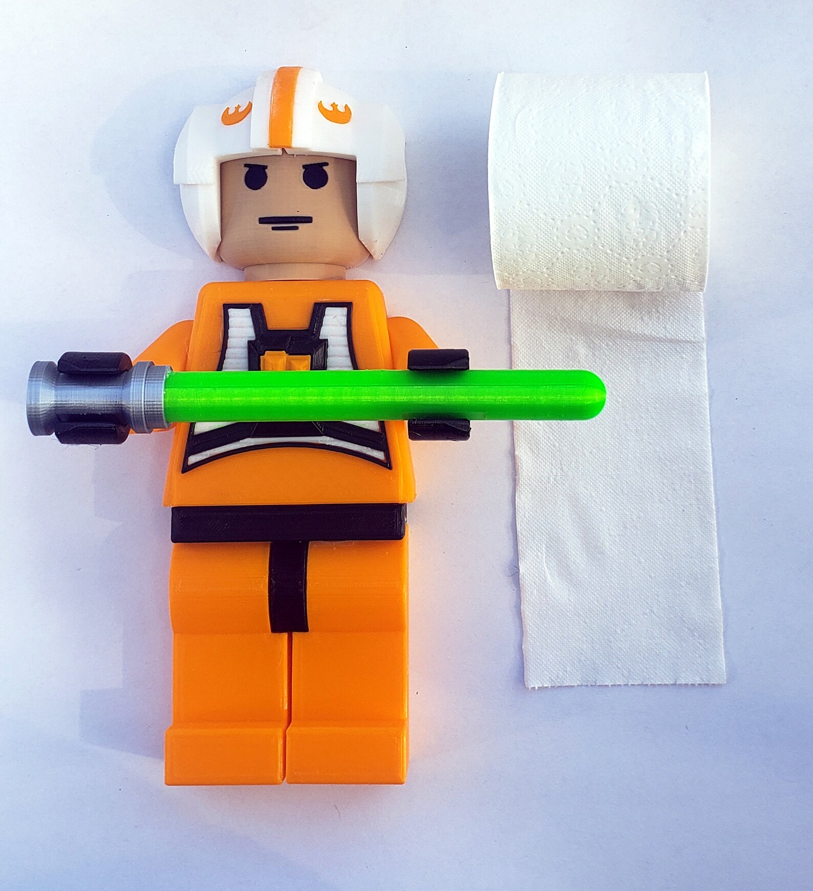 Luke Skywalker Toilet Paper Holder Star Wars TP Holder - Etsy