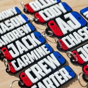 Custom Gamer Keychain - Etsy