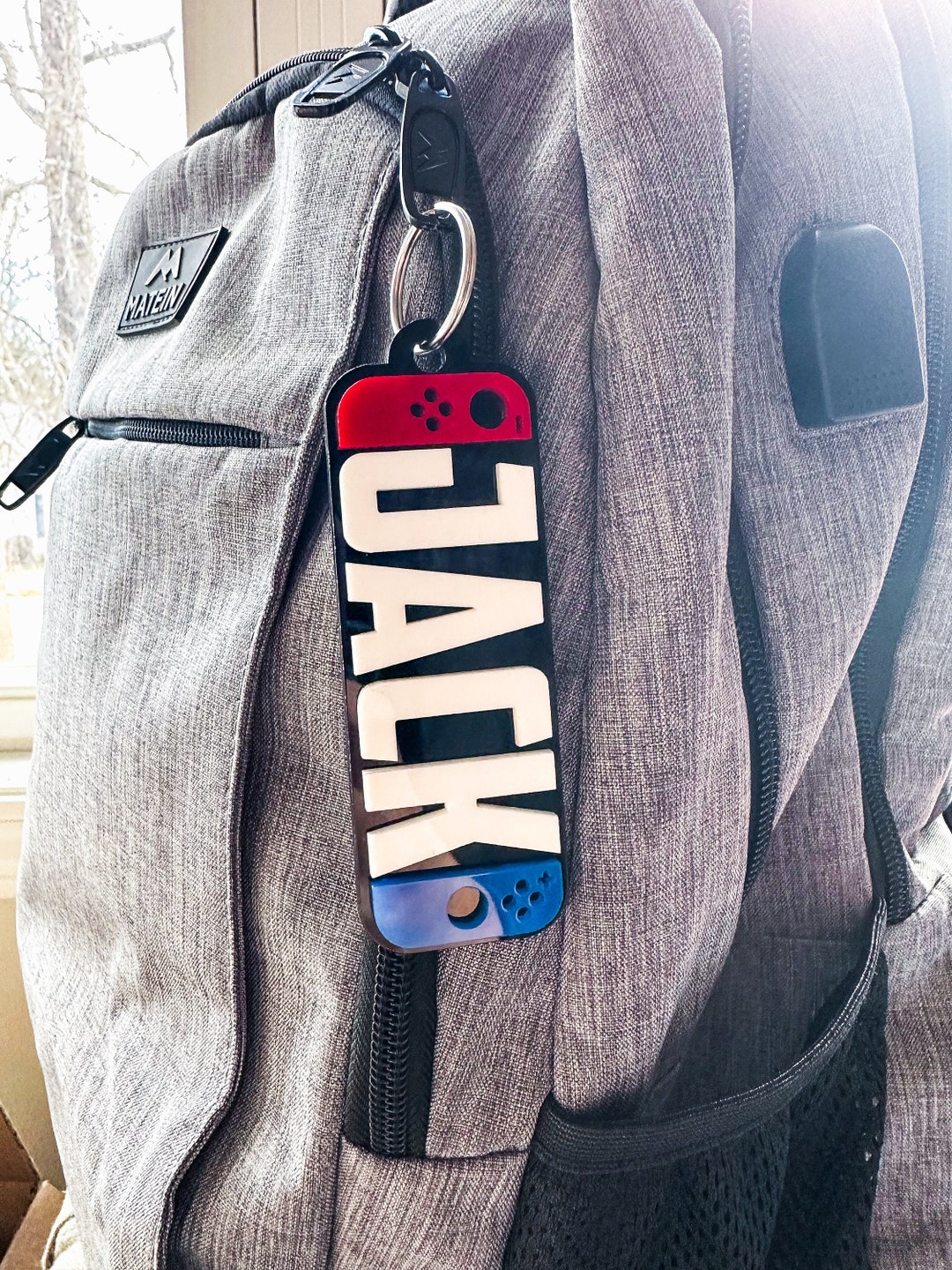 Custom Gamer Keychain - Etsy