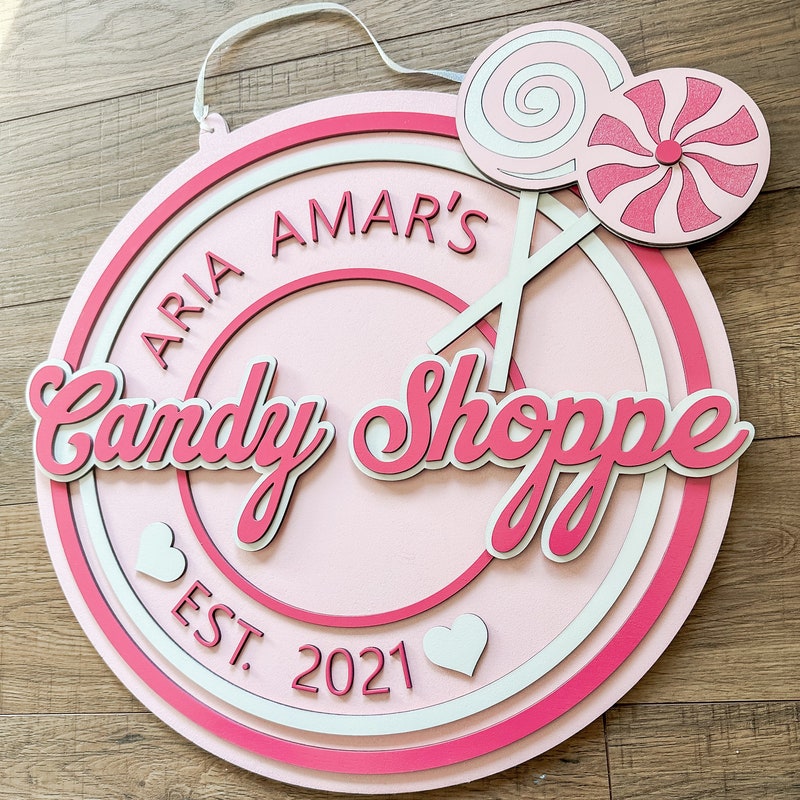 Candy Table Signs - Etsy