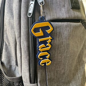 Magical Wizard Keychain - Personalized and Customizable! - Etsy