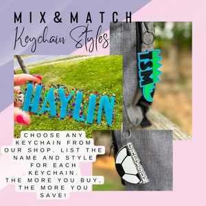 Custom Football Keychain - Etsy