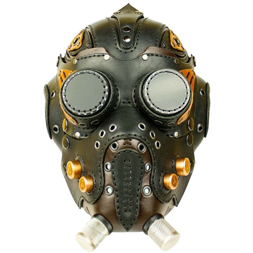 PDF Pattern Leather Skull Half Mask | Etsy