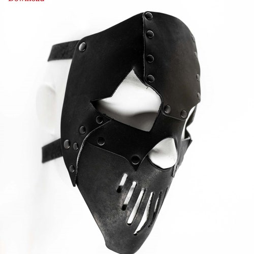 Slipknot Mask Jim James Root Jester Halloween Angry Face Clown | Etsy