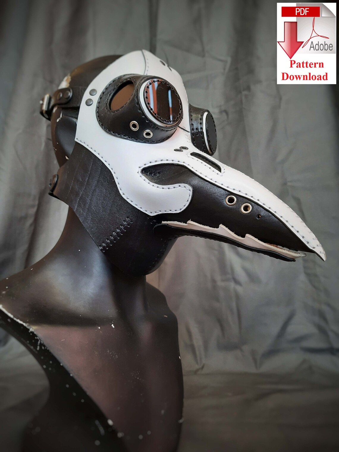 Plague doctor mask pattern - worldofisse