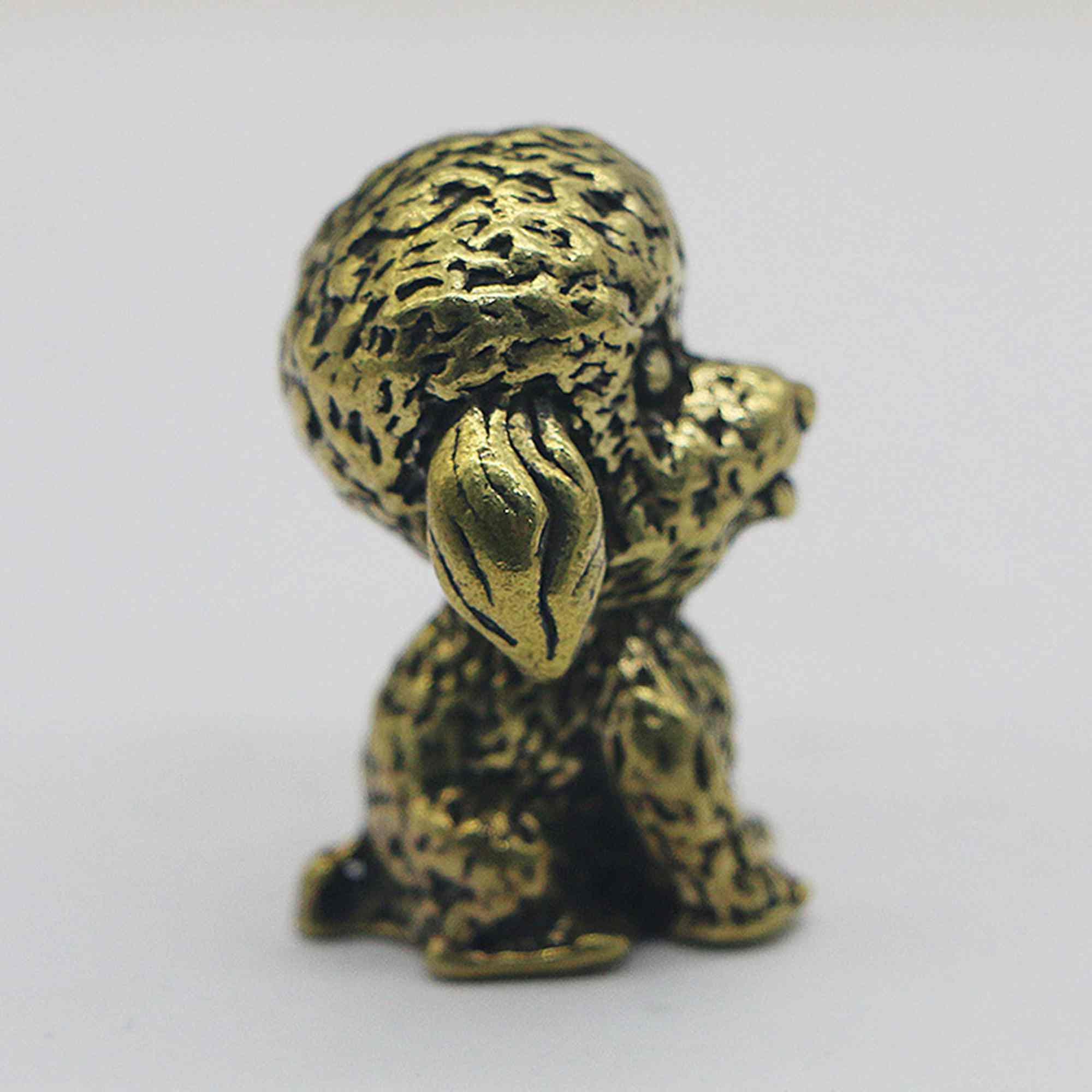 Solid Brass Hand Carved Teddy Statue Home Decoration - Etsy