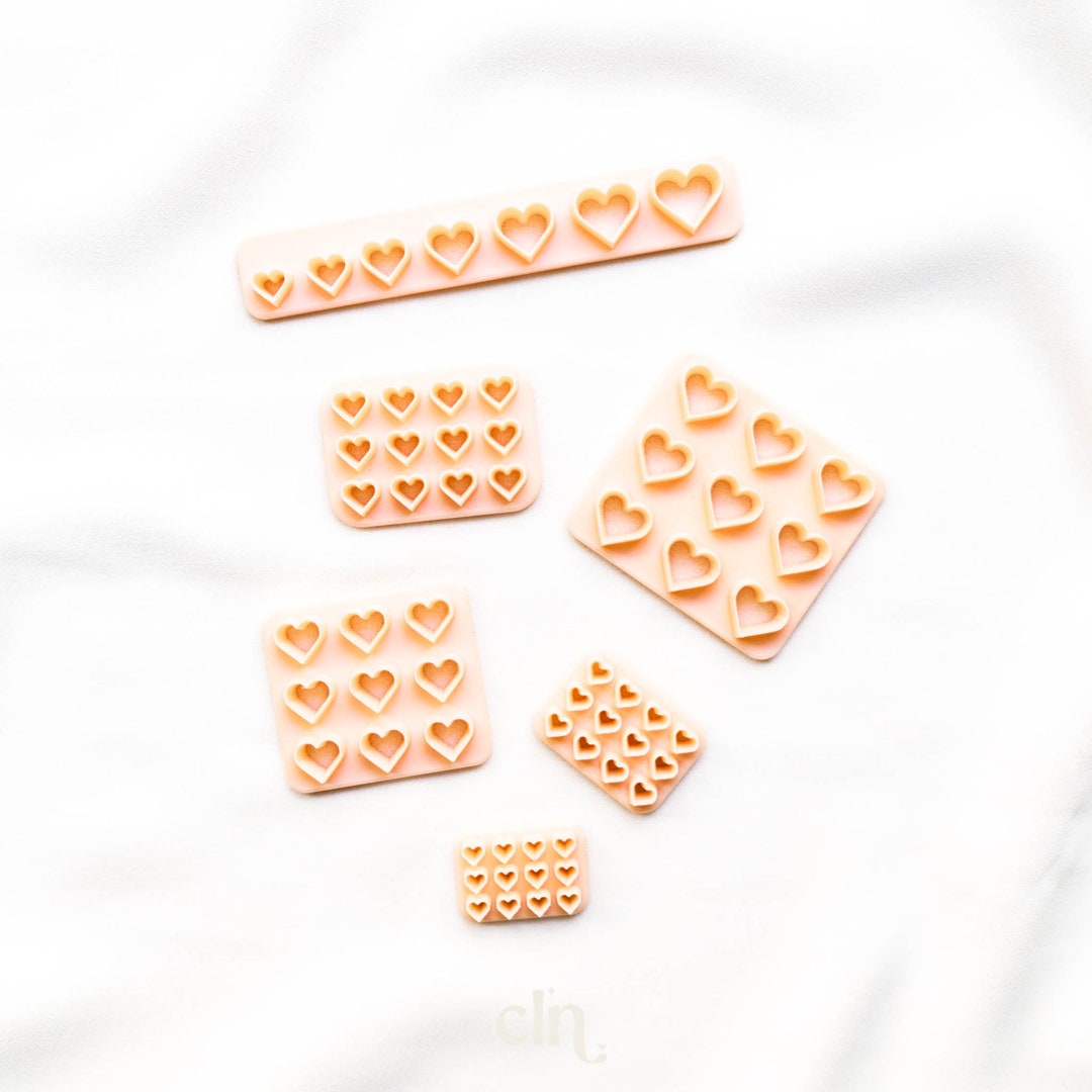Heart Leaf Microcutter Clay Cutter, Polymer Clay Cutters, Clay Tools ...