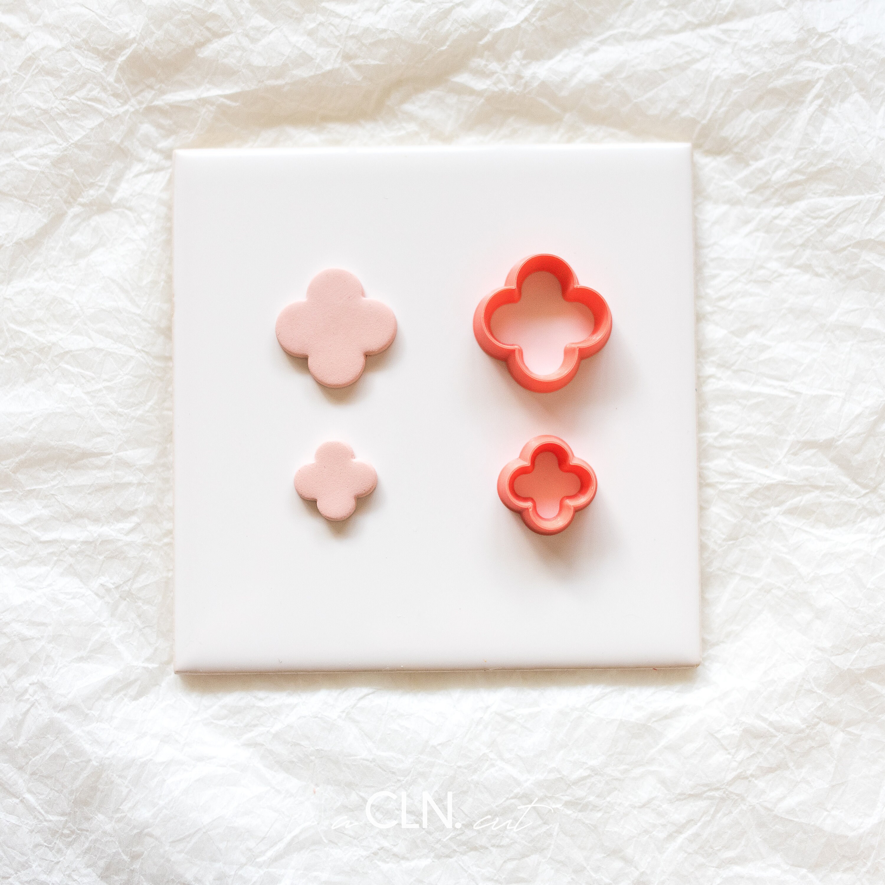 Round Flower Cutter Polymer Clay Cutters Flower Shape | Etsy