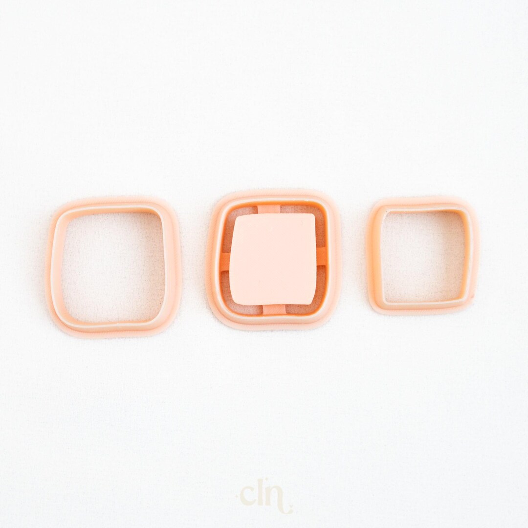 Bezel Cutter G, Embossed Cutter, Inlay Cutter, Faux Stone Clay Cutter ...