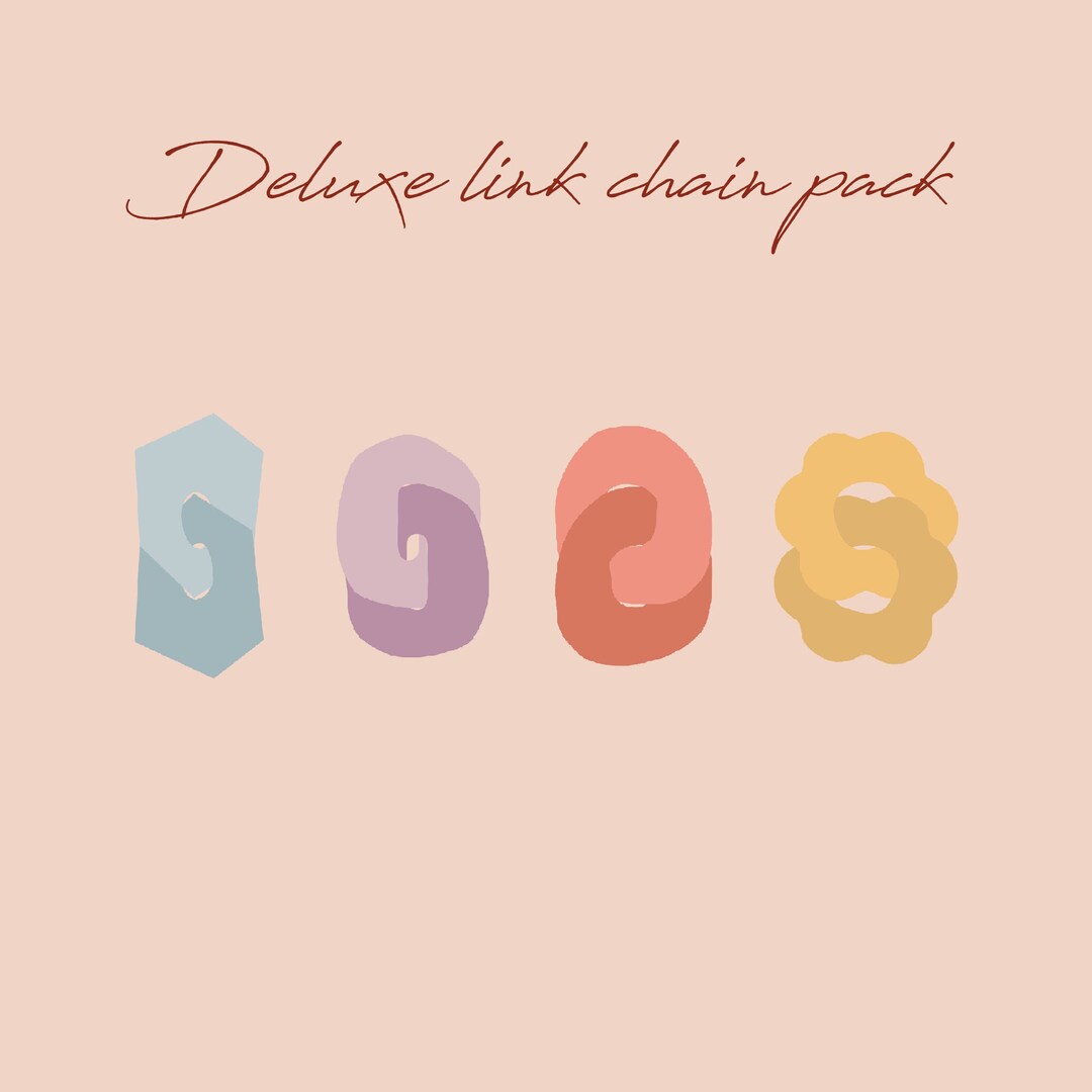 Link Chain Cutter Pack Set of 3, Polymer Clay Cutters, Shape Cutters ...