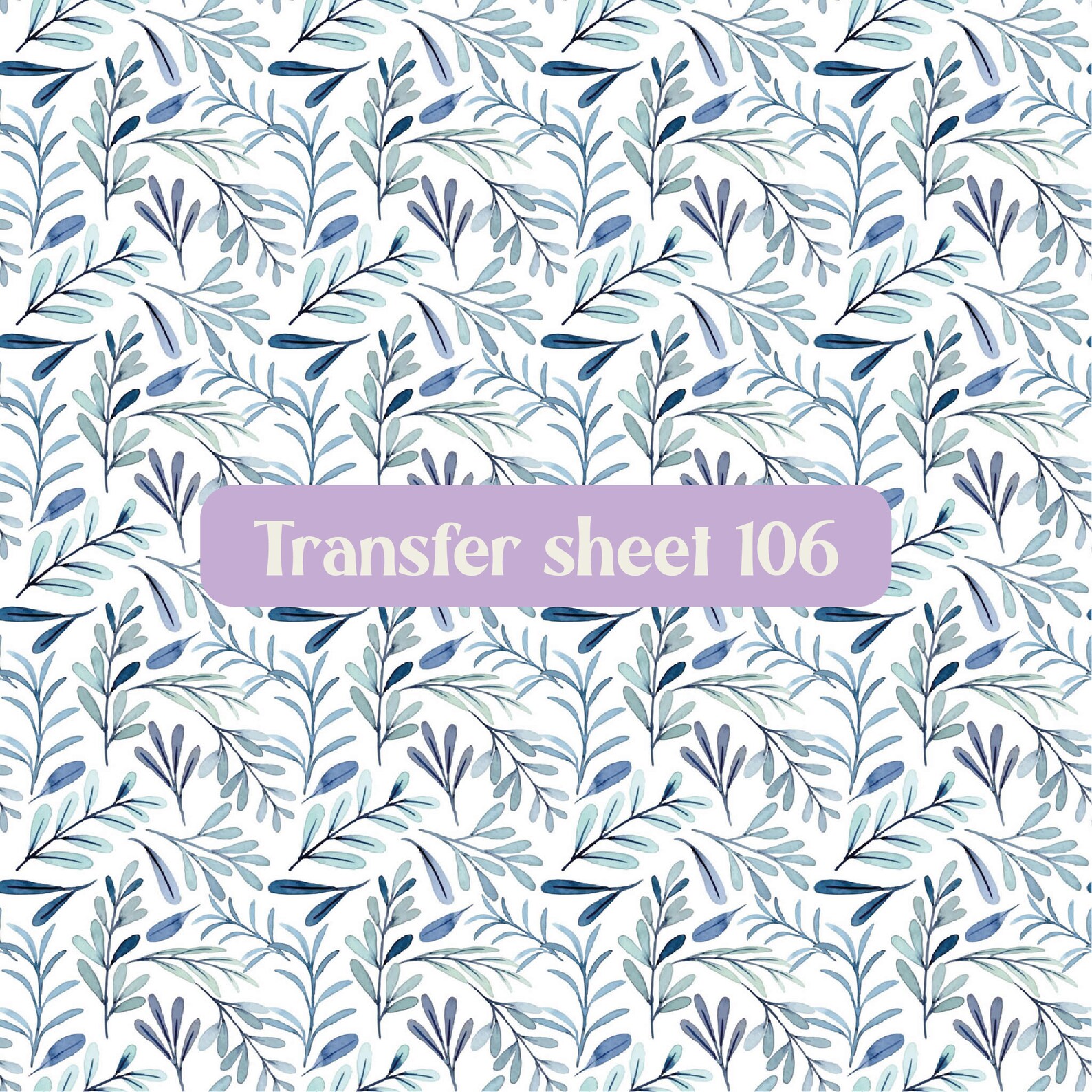 Transfer Sheet 106, Transfer Paper, Polymer Clay Transfer Sheet, Water ...