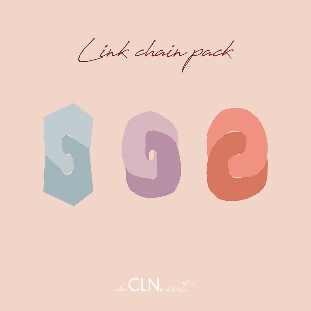 Link Chain Cutter Pack Set of 3, Polymer Clay Cutters, Shape Cutters ...