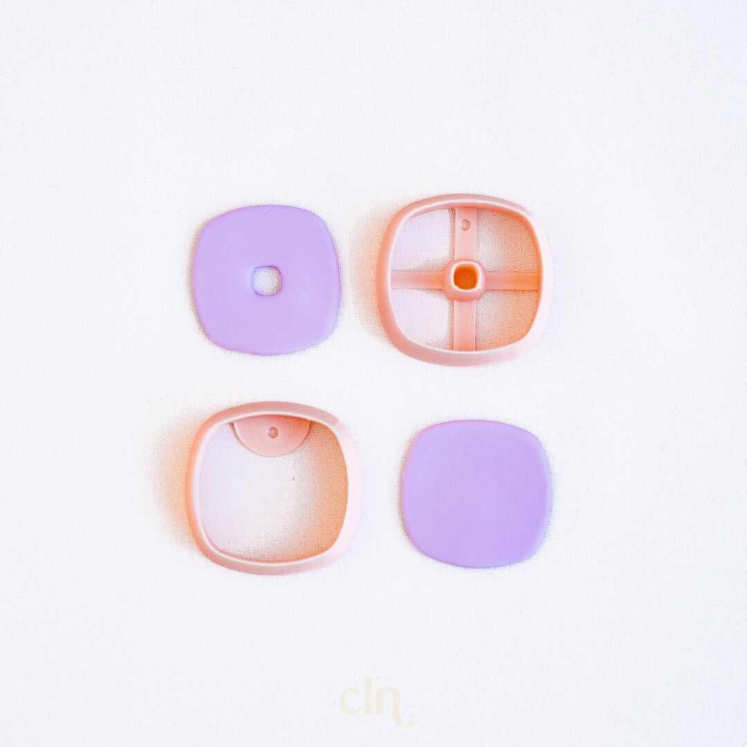 Squircle (donut), Polymer Clay Cutter, Basic Shape Cutter, Sharp Cutter Clay Tools, Cookie ...