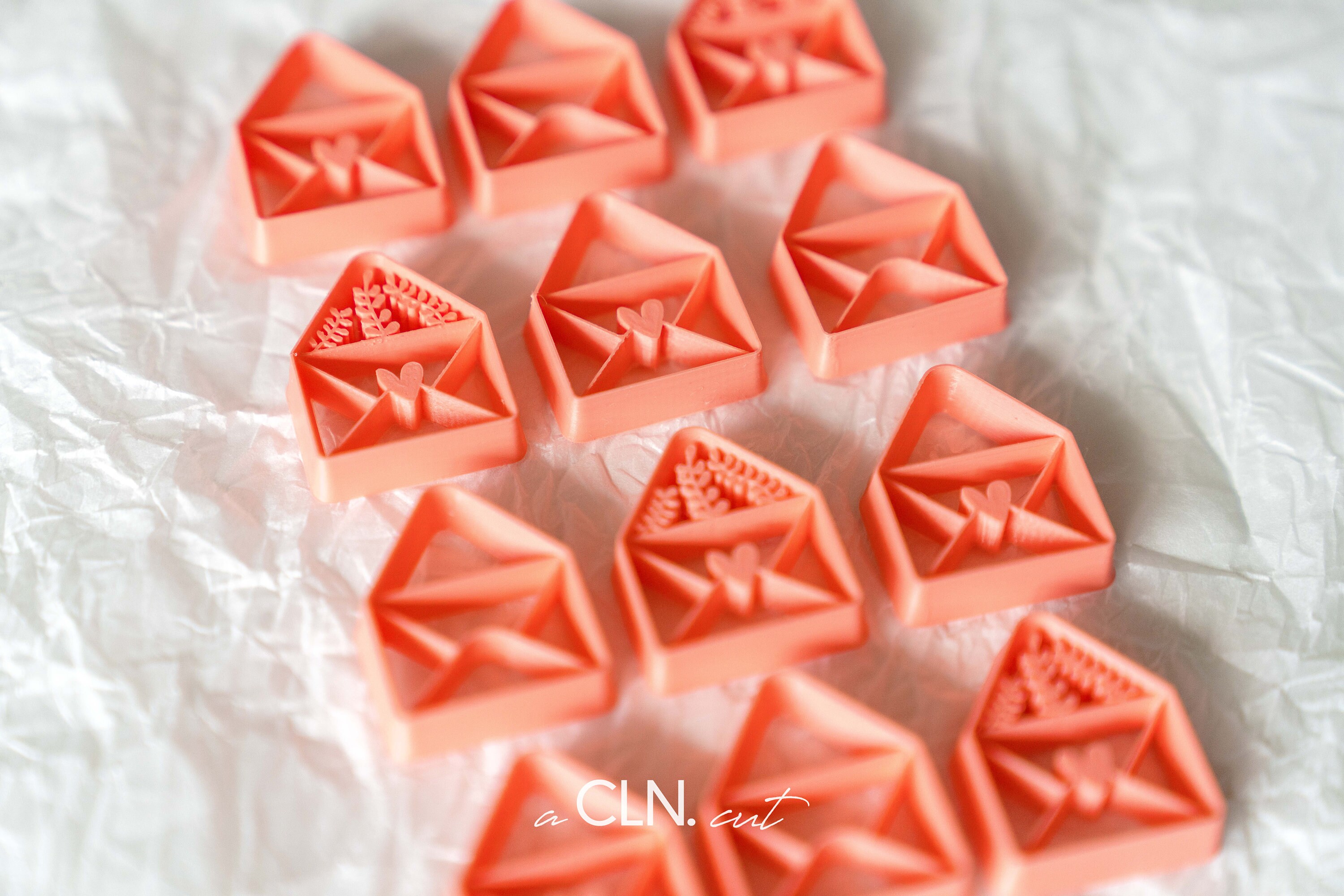 Embossed Envelope Cutter Clay Cutter Polymer Clay Cutter | Etsy