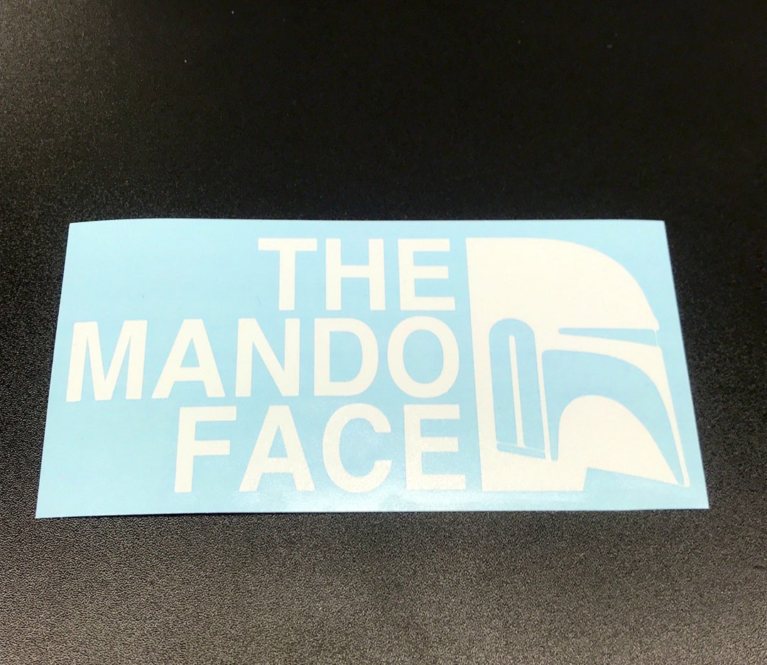 The Mando Face - Etsy
