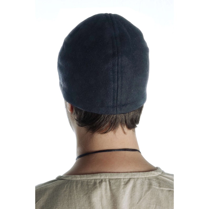 Viking Cap Fafnir Made of Wool Felt Brown, Beige, Black | HEMAD LARP ...