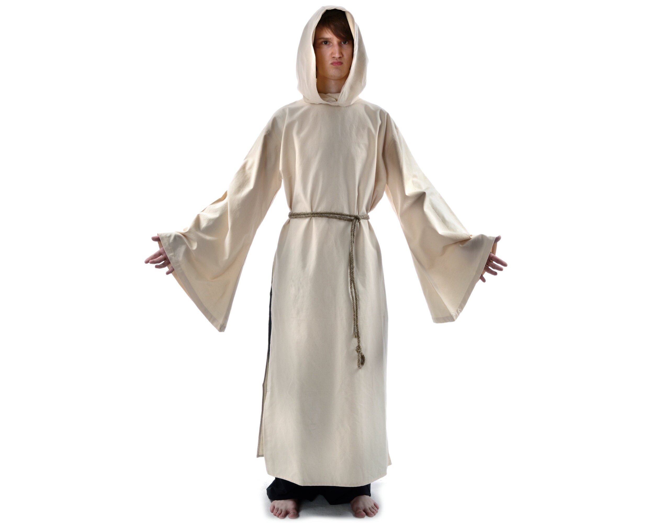 Medieval Monk's Robe Heimrich Made of Cotton HEMAD | Etsy