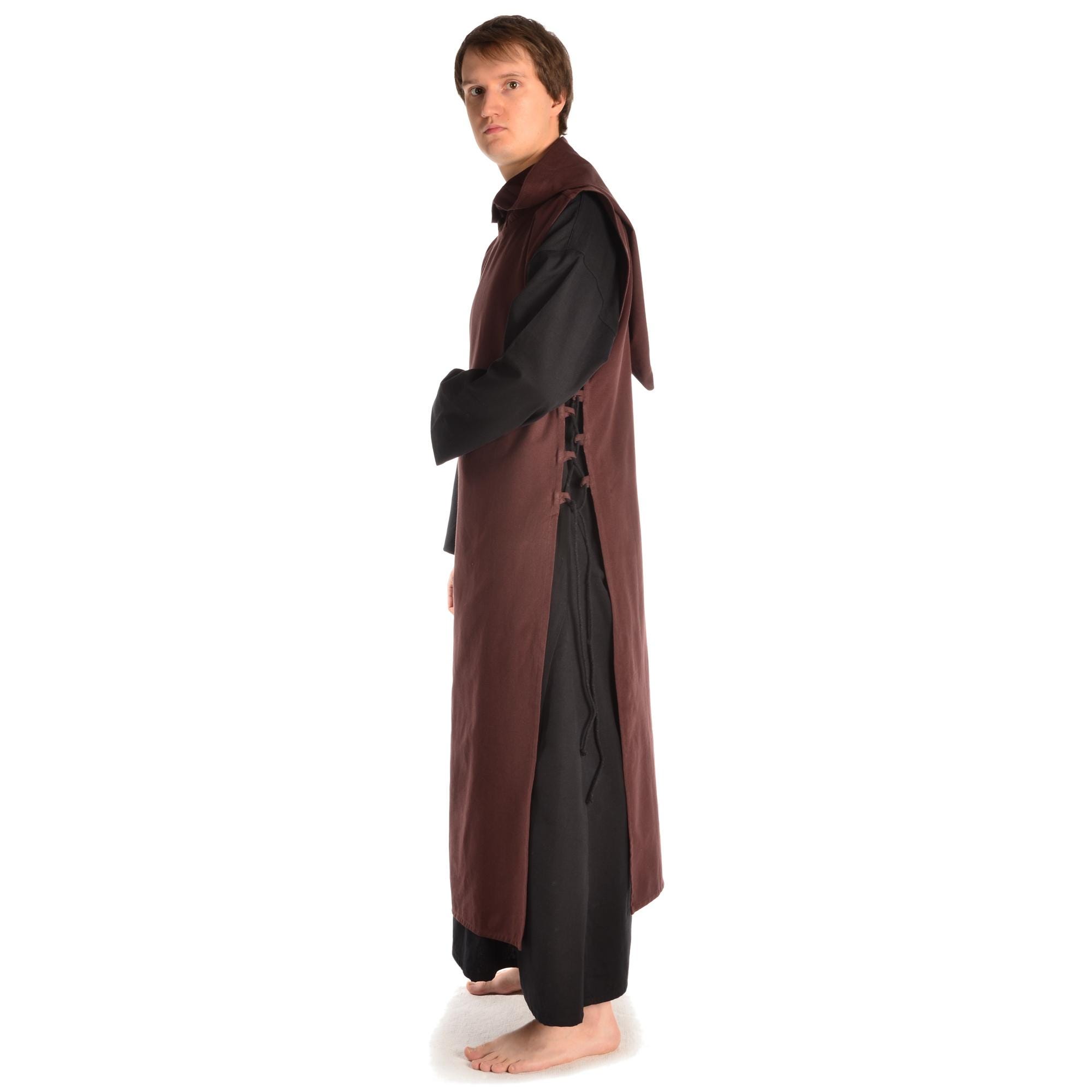 Medieval Cape / Scapular / Overdress Kanliun Cotton Beige, Black ...