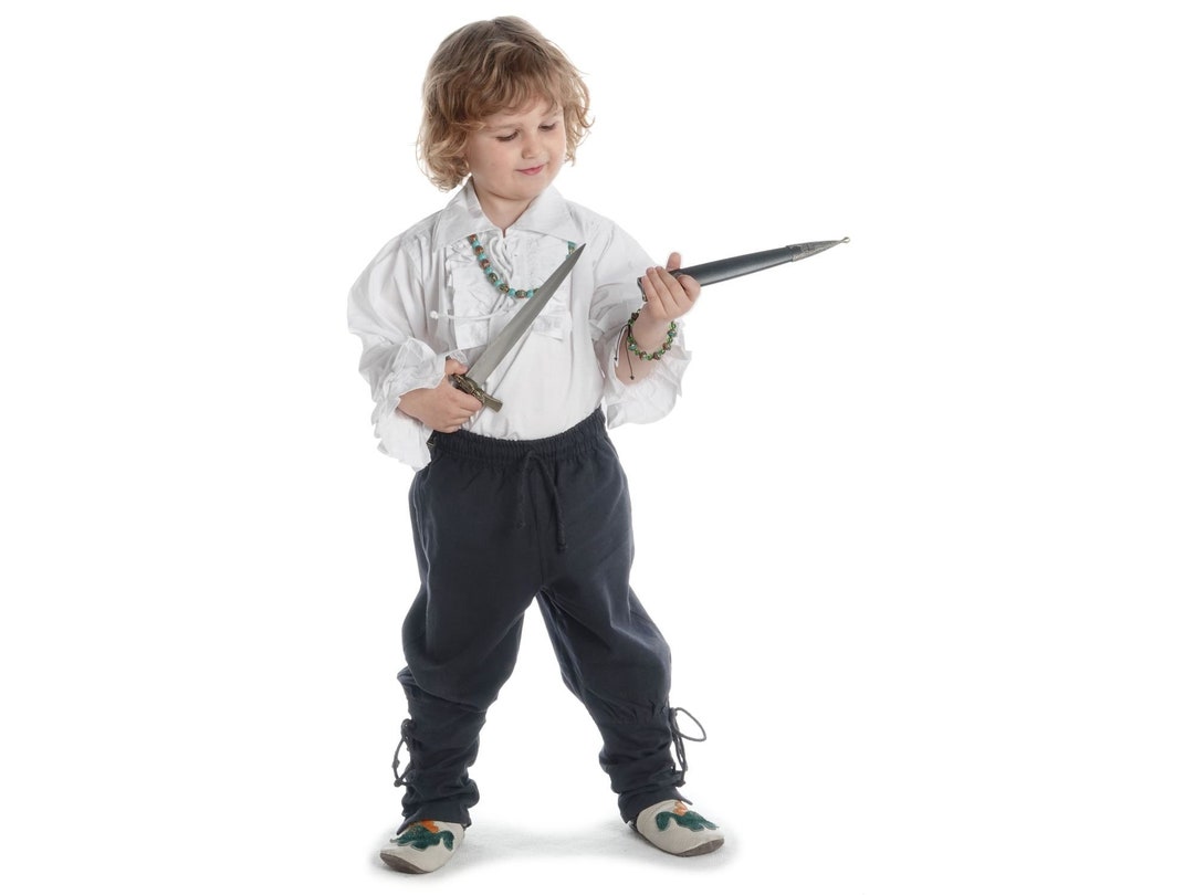 Medieval Trousers Sigestab for Children Made of Cotton Medieval LARP ...