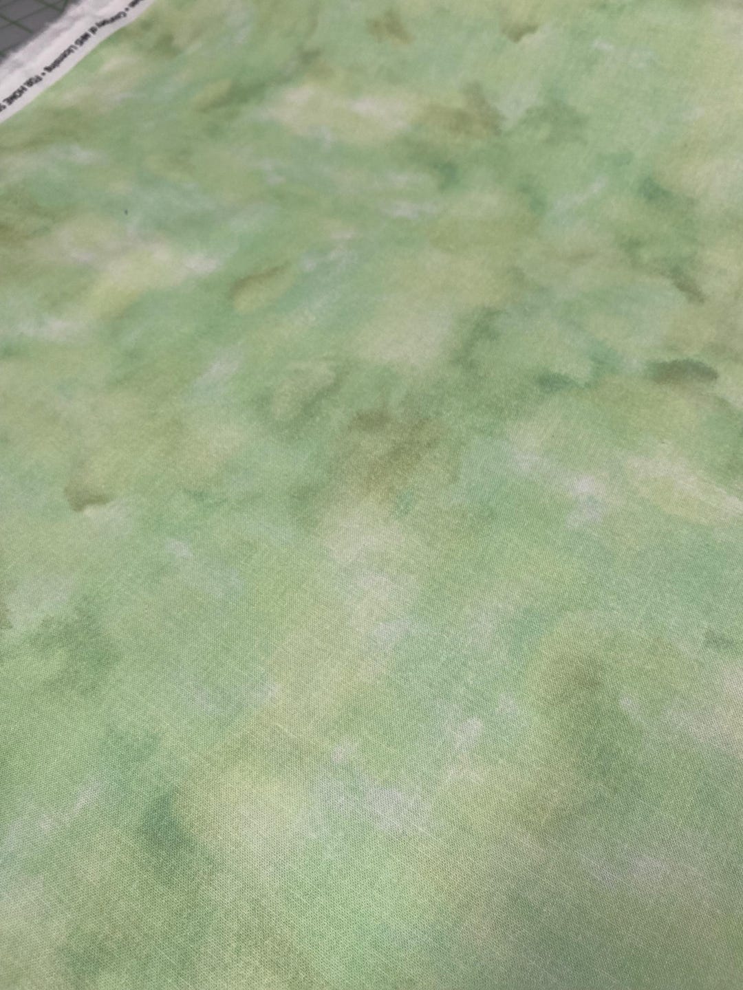 Pastel Green Watercolor Texture Fabric - P&B Textiles - Etsy