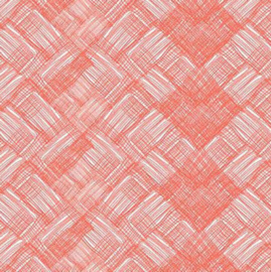 Pink Thatched Cotton Fabric - Art Gallery Fabric (half Yard) - Etsy