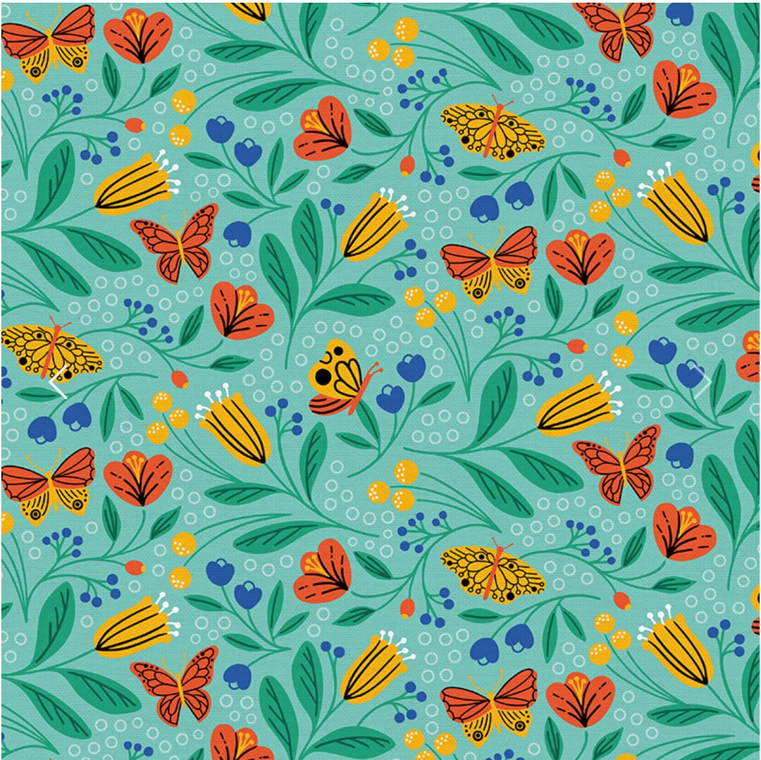Butterflies From Bugs and Butterflies by Paintbrush Studios, Teal is a ...