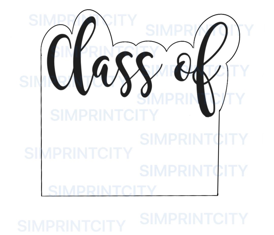 Graduation Class of Plaque - Etsy