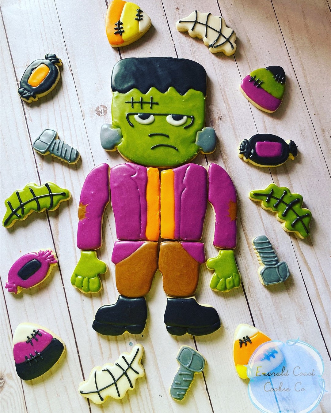 Frankenstein Cookie Cutter Platter - Etsy