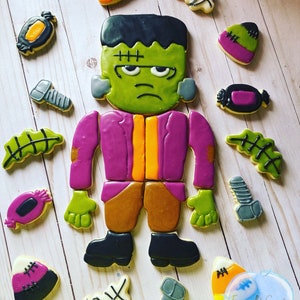 Frankenstein Cookie Cutter Platter - Etsy
